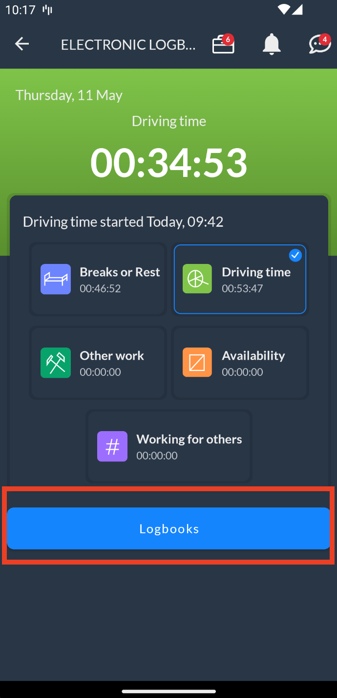 Electronic Logbook - Frotcom